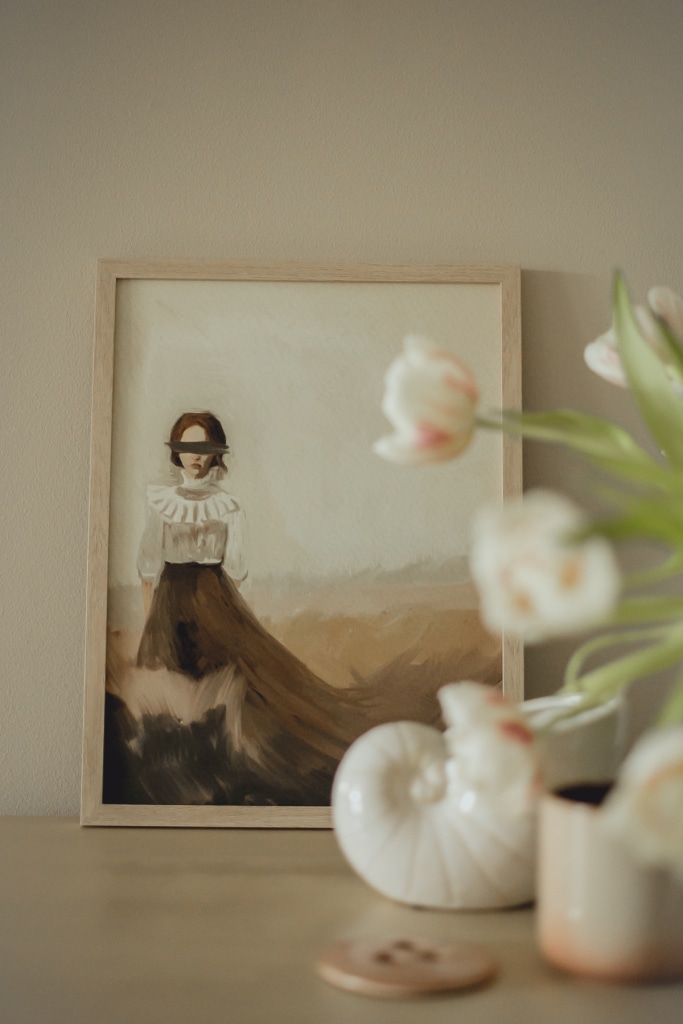 Lady Wood - Poster - Mrs Mighetto Artwork