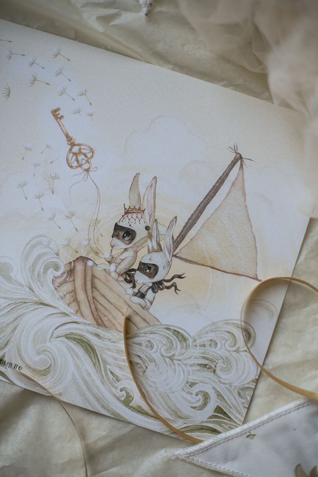 30X21 The Queen's Boat - Posters for Kids Room - Mrs Mighetto