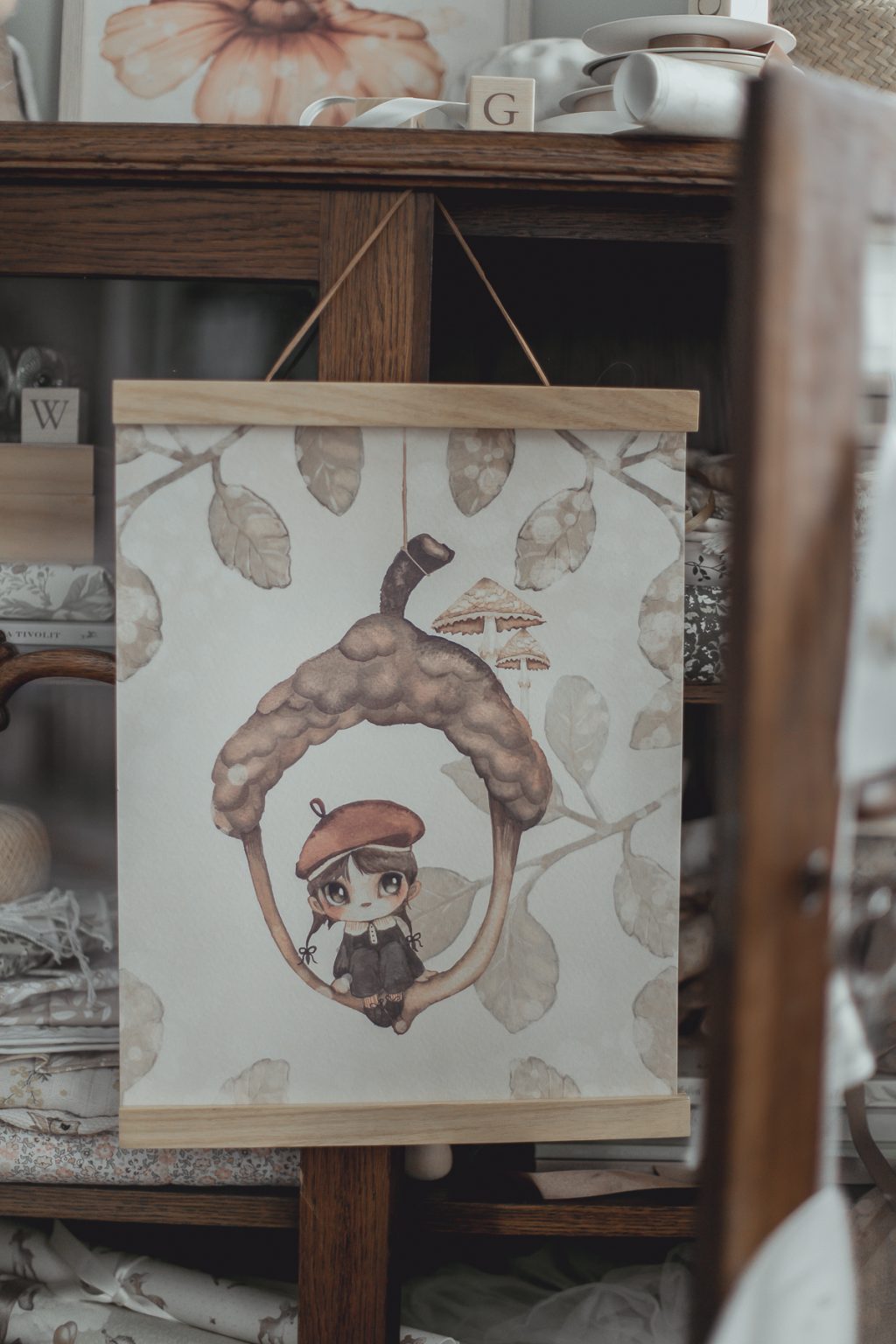 Poster Miss Harper - Kids Room Decor - Mrs Mighetto