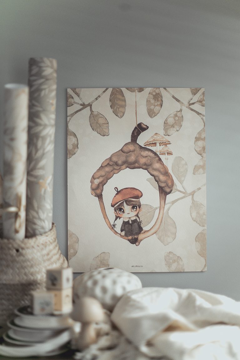 Poster Miss Harper - Kids Room Decor - Mrs Mighetto