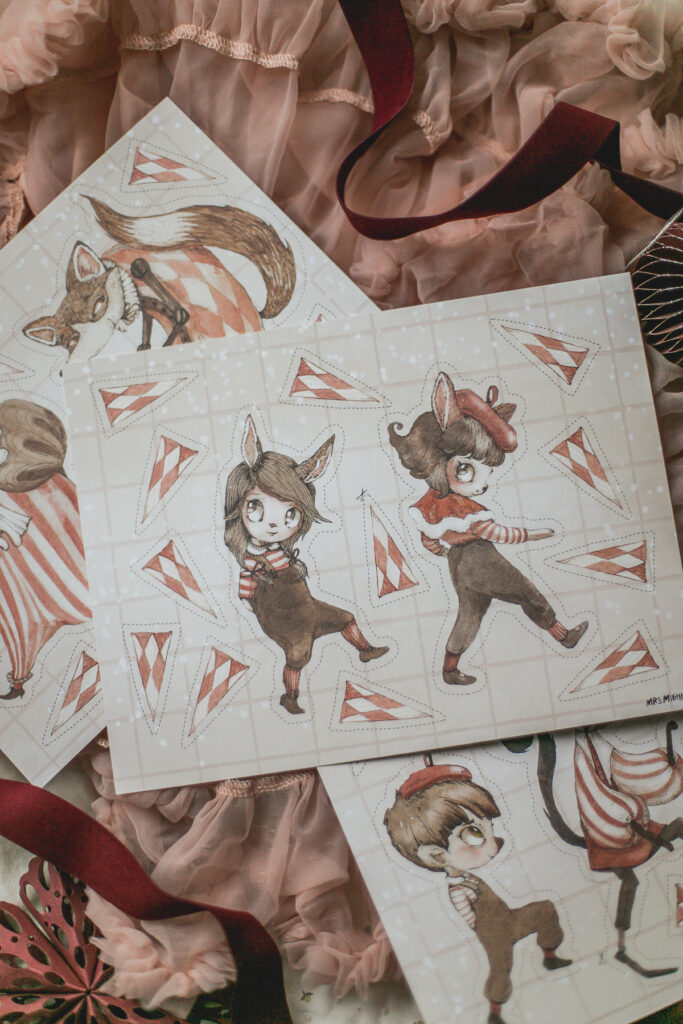 Paper Friends - Bibi's Birthday - Mrs Mighetto Online Shop